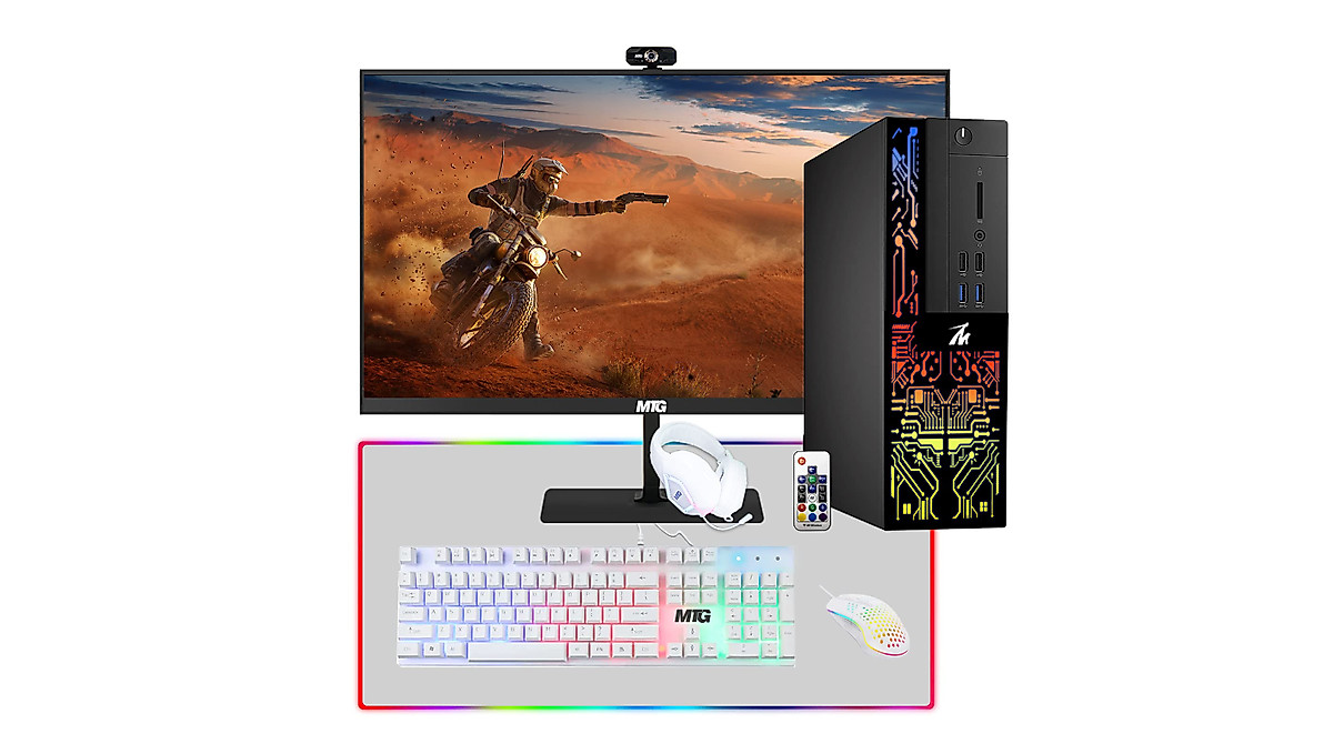 Buy TechMagnet i5 Desktop PC with Gaming Kit & Monitor