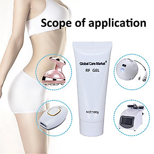 RF Gel (2 Pack) – Skin Cooling and Conducting Gel for Use with RF Face Lifting and Skin Tightening Beauty Devices