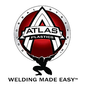 HDPE Polyethylene Plastic Welding Rods-Natural (White)-10 Feet (10-Pack of 12-Inch, 1/8in or 3mm Dia)