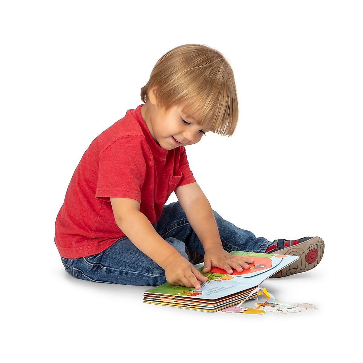 Melissa & Doug Children's Book - Good Night, Baby (Board Book with 5 Play Tags to Tuck into Pockets)