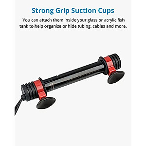 NICREW Preset Aquarium Heater, Submersible Fish Tank Heater with Electronic Thermostat, 100 Watt, for 10 to 25 Gallon Tank, UL Listed