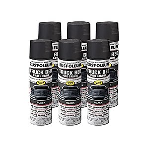 Rust-Oleum 272741-6PK Automotive Spray Paint, Matte Black