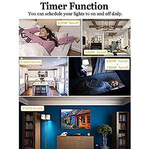 ZigBee E12 Smart Light Bulbs, CMARS LED Candle Bulb Compatible with Alexa, SmartThings Hub, Echo Plus (2nd), Dimmable and RGB Color Changing, 320Lm, Hub Required （3 Pack）