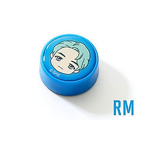 [BTS Official Merchandise] Fans Gift - K-Pop Idols Goods - BTS Character Figure Toothbrush with Convenient Magnetic Holder (RM)