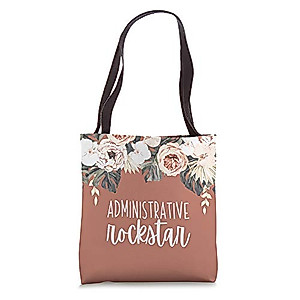 Admin Assistant Gifts School Secretary Tote Bag