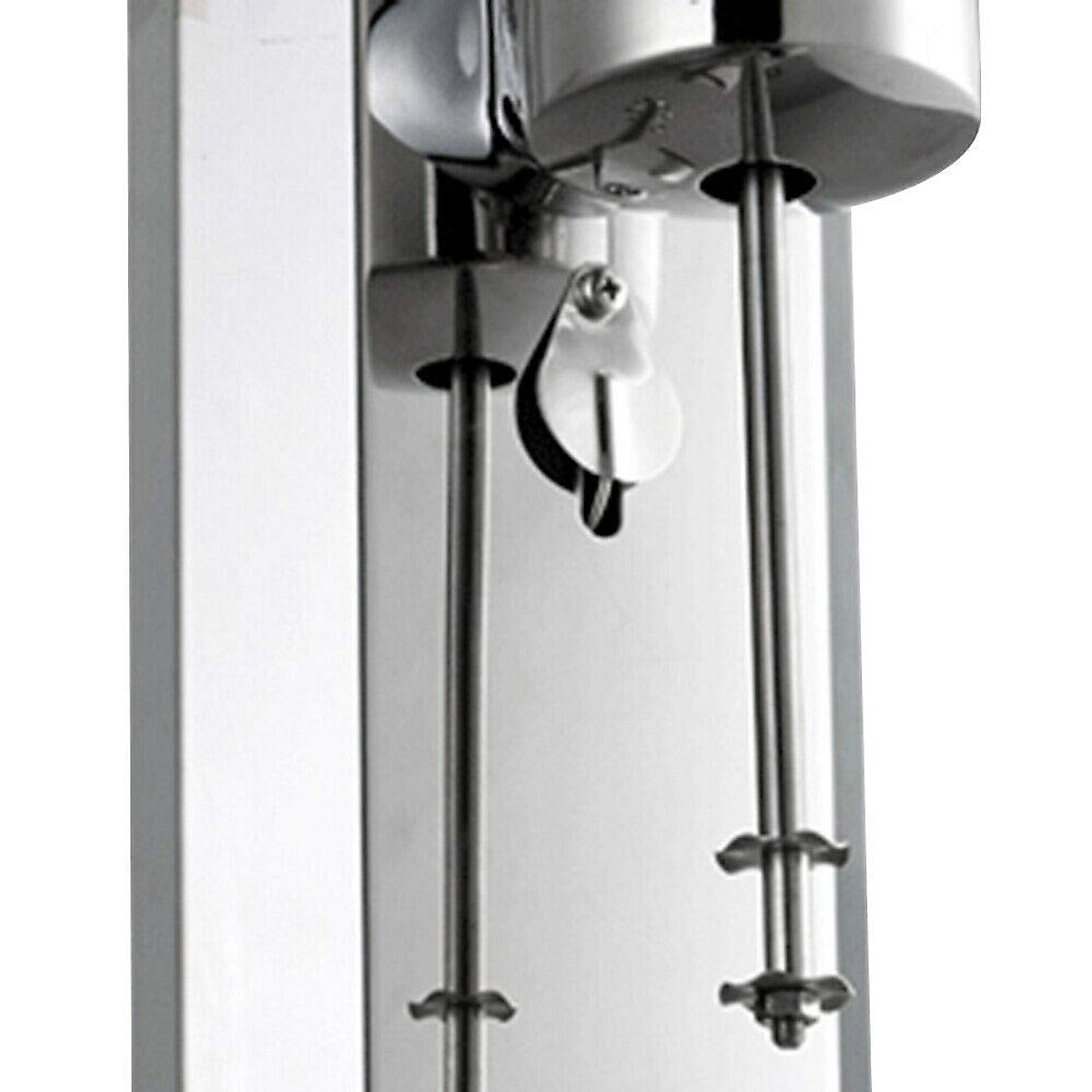 Electric Milkshake Maker, 110V 18000RMP Commercial Stainless Steel Drink Mixer Machine Smoothie Malt Blender with 2 Speed Adjustable (Double Head)