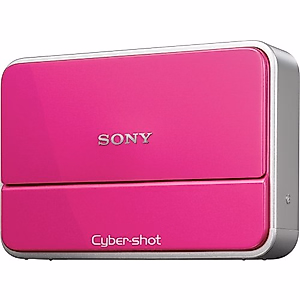 Sony Cybershot DSC-T2 8MP Digital Camera with 3x Optical Zoom (Pink)