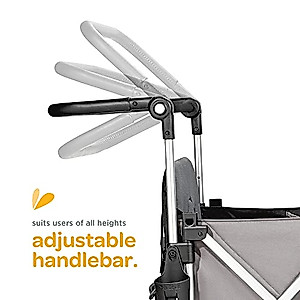 Larktale Caravan with Canopies - Double Seater Collapsible Wagon, All-Terrain Stroller Wagon for Kids, Baby, Toddler - Caravan/Canopies Bundle