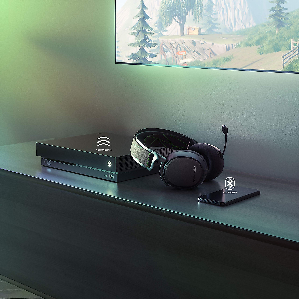 SteelSeries 61483 Arctis 9X Wireless Gaming Headset– Black (Renewed)