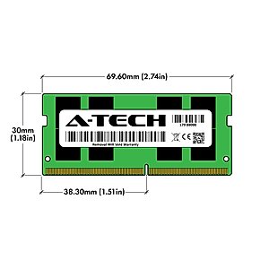 A-Tech 16GB RAM for Dell Latitude 3420 - DDR4 3200MHz PC4-25600 Non-ECC Unbuffered SODIMM 260-Pin Laptop Notebook Memory Upgrade Module