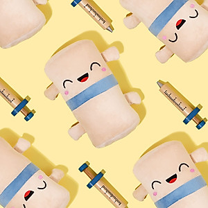 nerdbugs Spine Plush - Baby Got Back! -Spine Plush Organ/ Get Well Gift/ Health Education Toy/ Orthopedics or Neurology Plush Toy Organ Gift/ Neurosurgeon Gift/ Chiropractor Gift