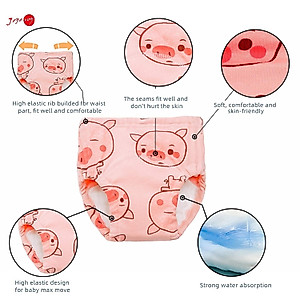 Joyo roy 6Pcs Girls Panties Little Girls Underwear 100% Cotton Toddler Girls Underwear Training Diapers Toddler Training Pants Underwear For Toddler Girls Toddler Potty Training Underwear Girls 1T