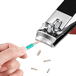 Nail Art Set Nail Clipper Pedicure Set, 6 Piece Nail Scissors, Sharp Stainless Steel Nail and Toenail Scissors,. Nail Care Tools with Luxury Travel Case