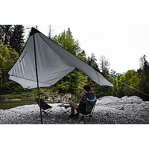 HEIMPLANET Original | Dawn Tarp XL | Waterproof Tent Tarp with 5000 mm Water Column | Supports 1% for The Planet (Grey)