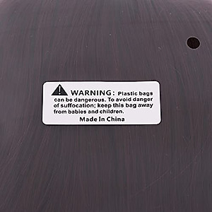 MapofBeauty 11.8 Inch/30 cm Special Elderly Short Curly Fashion Wigs(Dark Brown)