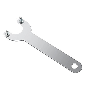Tuckaner AG452K Wrench fits Ryobi Angle Grinder Replacement Tool Part 039028001052 039028007053 (2pcs), Silver