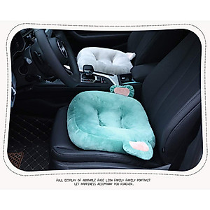 JTYX Car Seats Cushion Increased, Chair Cushions Thickened Car Seat Cushion Heightening Washable Ultralight Portable Non Slip Thickening Driving Test Seats Cushion