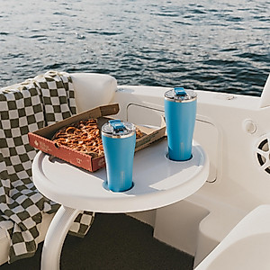 BrüMate Nav 22oz 100% Leak Proof Insulated Travel Tumbler with Magnetic BevLock™ Lid - Double Wall Cup-Holder Friendly Stainless Steel Mug (Matte Black)