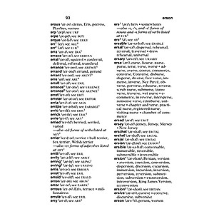 Webster's Rhyming Dictionary, Newest Edition