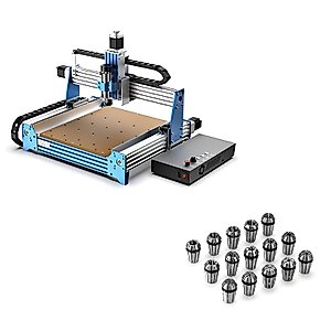 Genmitsu CNC Router Machine PROVerXL 4030 with GRBL Control + 15PCS ER11 Precision Spring Collet Set (1.0mm-7.0mm & 1/4", 1/8")