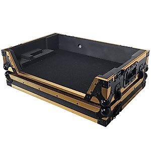 ProX ATA Flight Style Road Case for RANE ONE DJ Controller with Wheels - High-Density Protective Foam for Interior Support - Protective Finish on Laminated 3/8" Plywood - XS-RANE ONE W FGLD