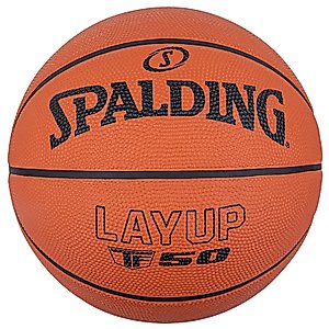 Spalding Layup TF-50 Ball 84332Z, Unisex Basketballs, Orange, 7 EU