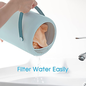 Joiena Portable Washing Machine 3L mini washer for Underwear, Socks, Baby Clothes, Beauty Accessories, Compact Small Laundry for Apartment Dorm