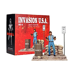 SD Toys Movie Icons: Invasion USA Matt Hunter Figure with Diorama