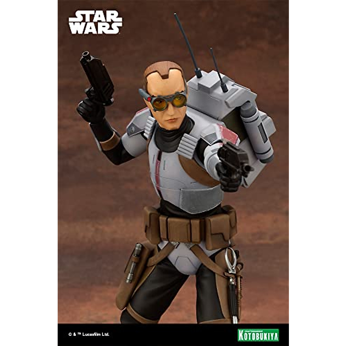 Kotobukiya Star Wars: The Bad Batch: Tech ARTFX Statue,Multicolor
