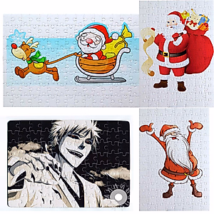 10 Sets Blank Sublimation A4 Jigsaw Puzzle with 120 Pieces DIY Heat Press Transfer Crafts A4 Thermal Transfer Puzzle Wholesale DIY Thermal Transfer Pearl Puzzle Blank Puzzle Thermal Transfer Supplies