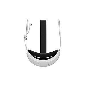 Quest 2 Elite Strap with Battery for Enhanced Comfort and Playtime in VR, black