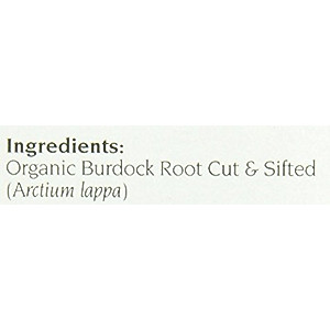 Celebration Herbals Organic Burdock Root Tea Caffeine Free - 48 Teabags in Total