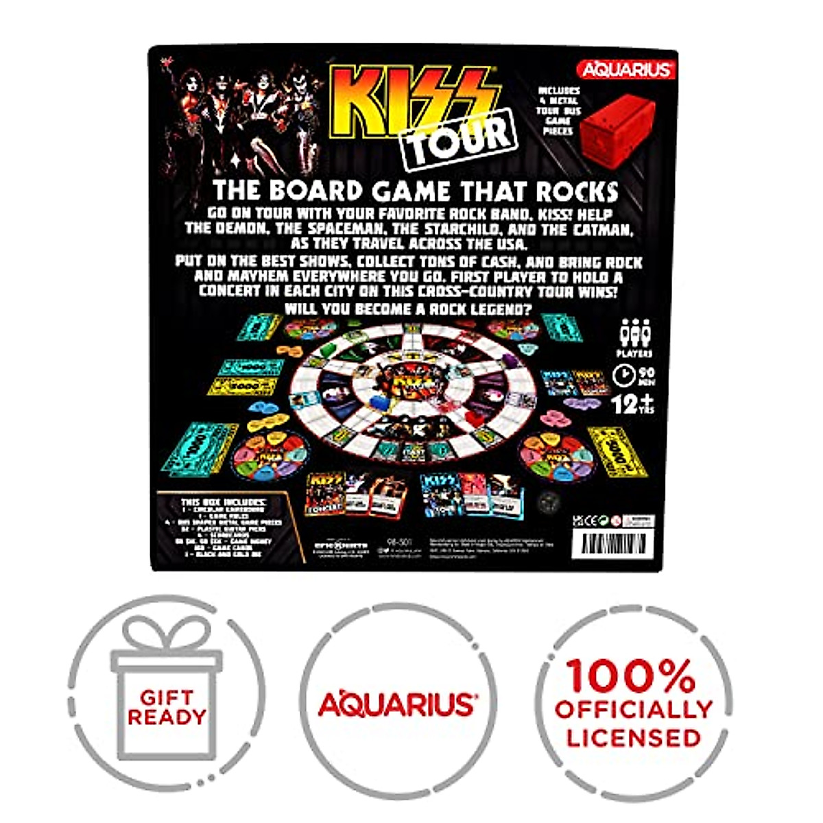 AQUARIUS - KISS Tour Board Game