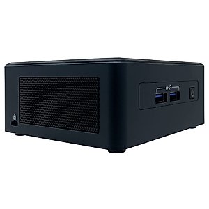 Intel PC Intel NUC 11 Pro Kit NUC11TNHi7 Mini Desktop PC Computer-11th Gen Intel Core i7-1165G7 up to 4.70 GHz Processor,64GB RAM,512GB PCIe SSD,Intel Iris Xe Graphics,Windows 10 Pro,Black