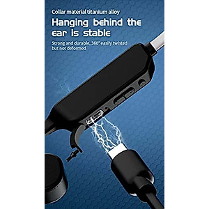 Bone Conduction Waterproof Bluetooth Headphones Swimming Sports Headset Built in 16G Memory (Blue)