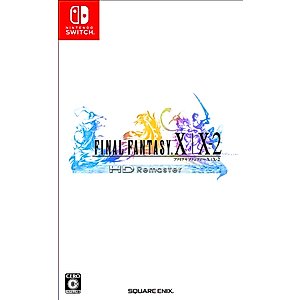 Square Enix Final Fantasy X / X-2 HD Remaster NINTENDO SWITCH REGION FREE JAPANESE VERSION