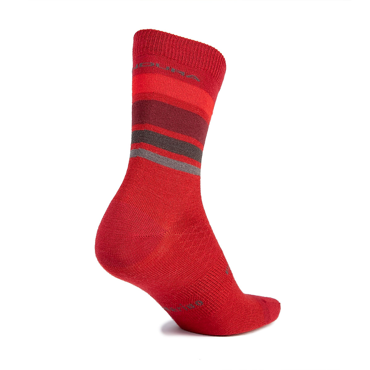 Endura BaaBaa Merino Stripe Cycling Sock Red, L/XL