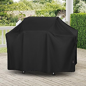 Unicook 63 Inch Grill Cover for Weber Genesis 300 Series and New 2022 Genesis 300 Grills, Outdoor BBQ Grill Cover, Heavy Duty Waterproof Fade Resistant Barbecue Cover, Compared to Weber 7757