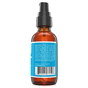 QRxLabs Peptide Complex Serum for Face - Collagen Booster with Hyaluronic Acid & Chamomile Extract - Reduces Wrinkles, Heals & Repairs Skin, Tightening Effect - Hyaluronic Acid Serum for Face