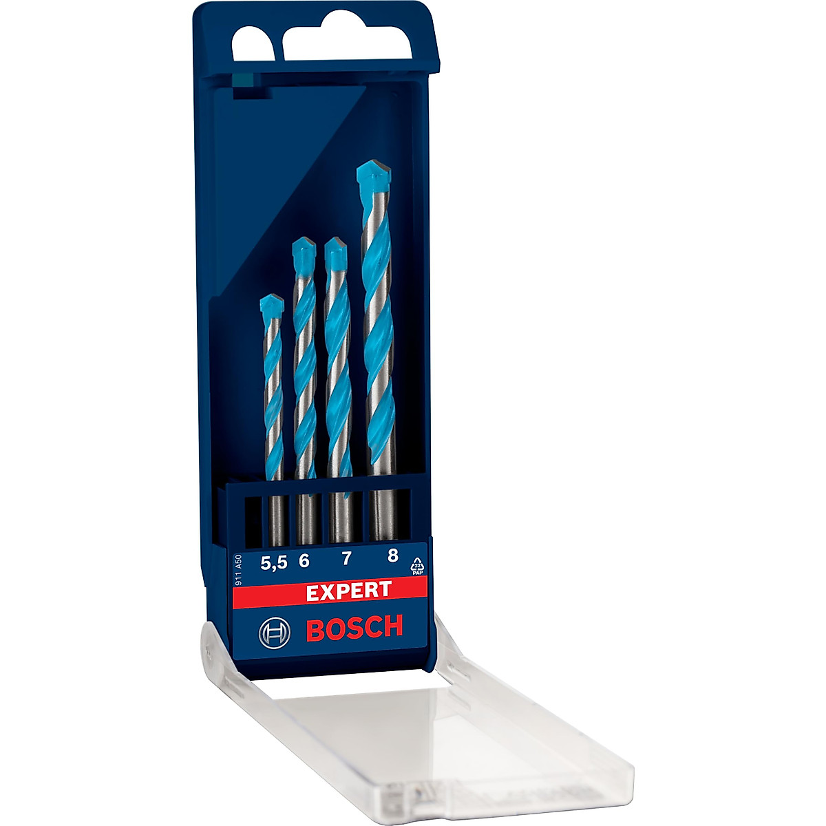 Bosch Professional 4X Expert CYL-9 MultiConstruction Drill Bit Set (Ø 5,5-8 mm, Accessories Rotary Impact Drill)
