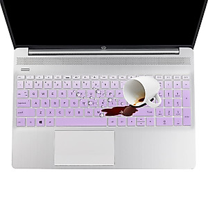 Keyboard Cover for 15.6 HP Laptop 15-ef 15-db/dy 15-ef2099nr 15-ef2127wm 15-ef2126wm 15-ef2013dx 15-ef2024nr 15-ef2501la 15-ef1001ds 15-ef2030tg 15-ef2747wm 15-ef0023dx 15-ef2025tg ef1300wm ef2033dx