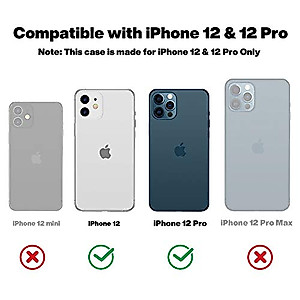 OTOFLY Soft Silicone Designed for iPhone 12/12 Pro Case,[Military Grade Drop Protection] [Anti-Scratch Microfiber Lining] Shockproof Protective Phone Case Slim Thin Cover 6.1 inch,Stone