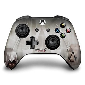 Head Case Designs Officially Licensed Assassin's Creed Ezio II Graphics Vinyl Sticker Gaming Skin Decal Cover Compatible With Xbox One S/X Controller