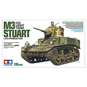 TAMIYA 35360 1/35 US Light Tank M3 Stuart Plastic Model Kit