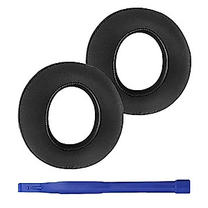 Adhiper PS5 Replacement Ear Pads Quite-Comfort Gel Headset Earpads Ear Covers Noise Canceling Ear Pads Cushions Earmuff Repair Part for Sony Playstation 5 PS5 Pulse 3D Wireless Headphone (Black)