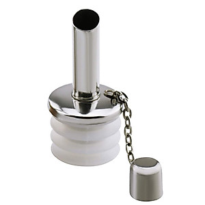 Cabilock Pour Spouts Oil Bottle Oil Dispenser Spout 5pcs Stainless Steel Oil Pourers Spout Oil Dispenser Bottle Spouts with Covers for Pours Vinegar Wine Random Color Pour Spouts