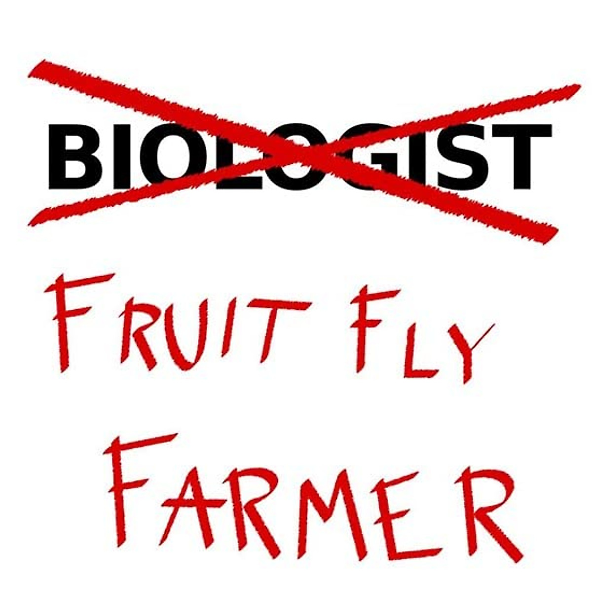 CafePress Biology Humor Fruit Fly Farmer Mugs Ceramic Coffee Mug, Tea Cup 11 oz