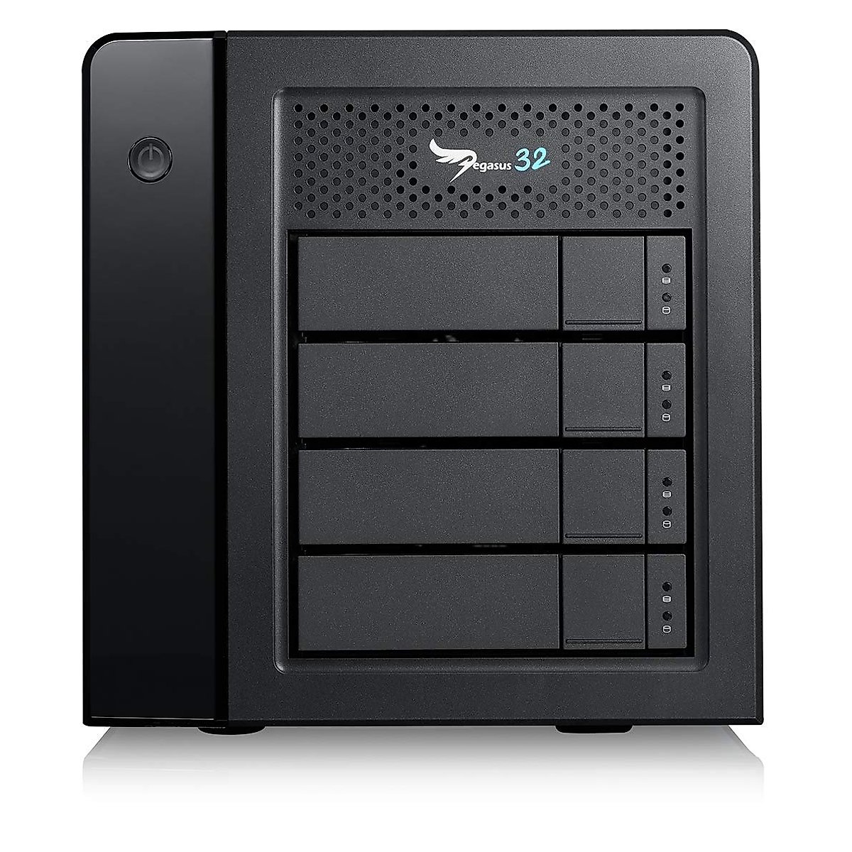 Promise Technology Pegasus32 R4 16TB (4x4TB) Hybrid Thunderbolt 3 or USB32 Direct Attached RAID Storage, High Performance External Hard Drive (P32R4HD16US)