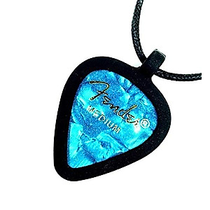 Pickbandz Necklace Silicone Guitar Pick Holder in Epic Black - Double Sided - Fits All - Fully Guaranteed - Rock What You Love With Pickbandz