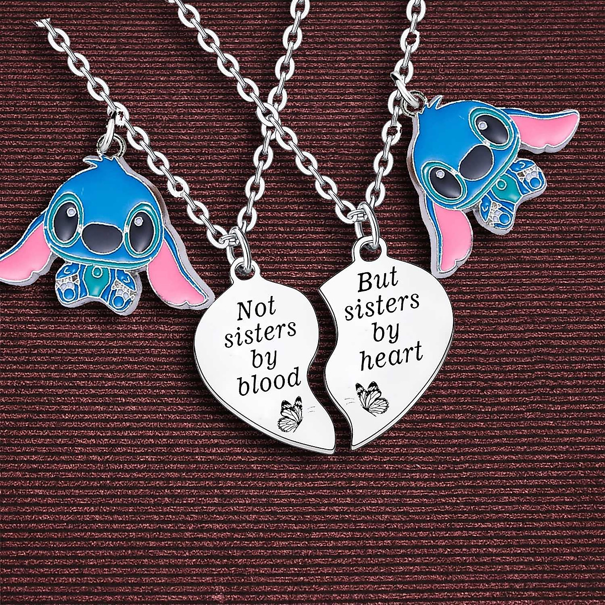 Sister Matching Necklace Friendship Necklace Graduation Gifts for Bestie Women Friends Gifts Christmas Birthday Gifts for Friends